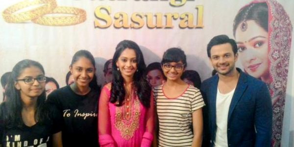 Zee Variasi organises Meet & Greet of Satrangi Sasural stars with ...