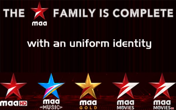 Star Maa, launched fresh identity of network channels with New Logo ...
