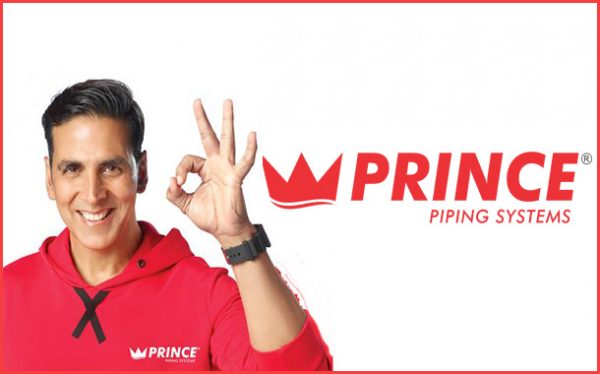 Prince Pipes and Fittings Ltd. Announces Akshay Kumar as a Brand Ambassador