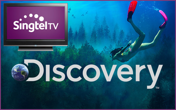 Singtel TV adds three lifestyle brands from the Discovery Channels