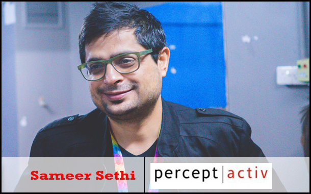 Sameer Sethi elevated to Executive Vice President, Percept Activ