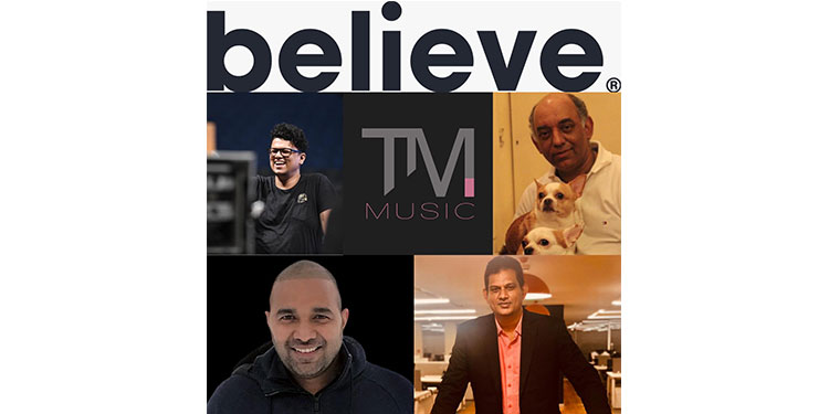 Believe signs Music Distribution Deal with T M Music