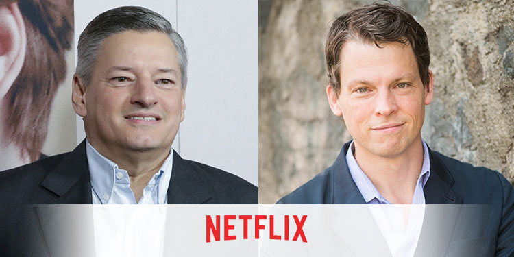 Netflix elevates Ted Sarandos to Co-CEO; Greg Peters named COO