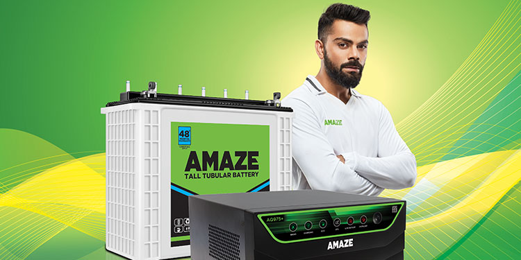 Amaze Inverters and Batteries extends Endorsement Deal with Virat Kohli ...