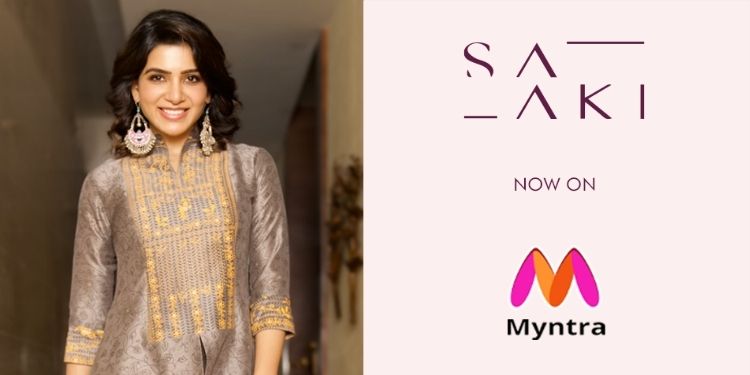 Myntra adds Samantha's fashion brand, ‘Saaki’ to its portfolio of ...