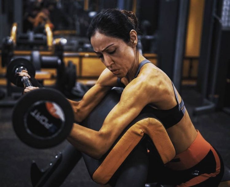 Flexing her way to fitness and fame