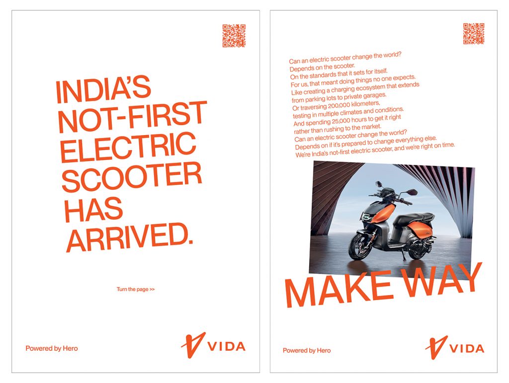 Wieden+Kennedy India conceptualises launch campaign for VIDA electric ...