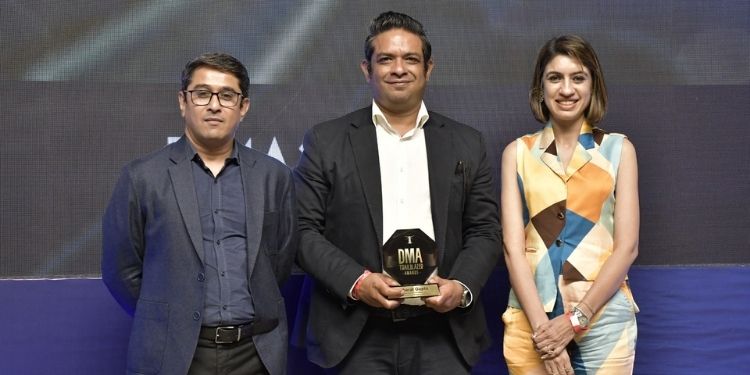 Jagran New Media’s CEO Bharat Gupta awarded with the prestigious DMA Trailblazer Award 2023 by ...