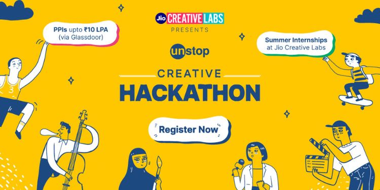 Unstop launches Creative Hackathon in association with Jio Creative Labs
