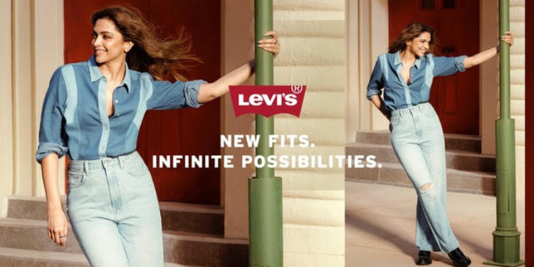 Levis launches campaign 'New Fits, Infinite Possibilities' featuring brand ambassador Deepika ...