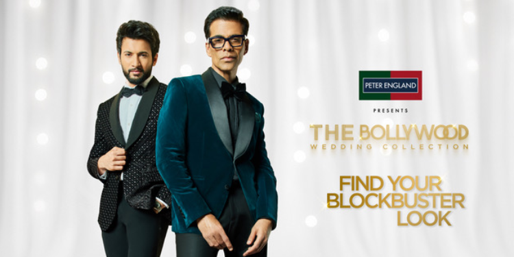 Peter England unveils ‘The Bollywood Wedding’ campaign featuring Karan ...