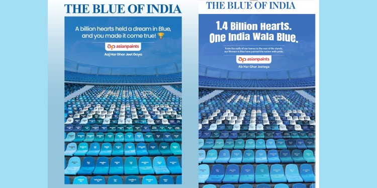 Asian Paints unveils ‘India Wala Blue’ campaign honouring the Women in Blue