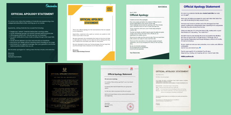India’s ‘Official Apology Statement’ Trend: When Brands Say Sorry for ...