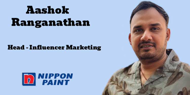 Nippon Paint India elevates Aashok Ranganathan as Head of Influencer ...